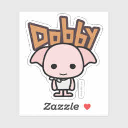 Dobby Cartoon Character Art Sticker | Zazzle