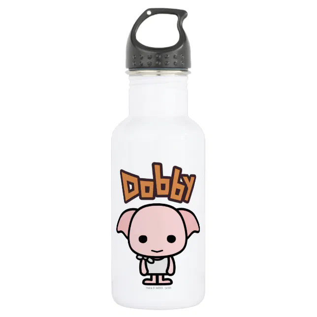 Dobby Cartoon Character Art Water Bottle | Zazzle