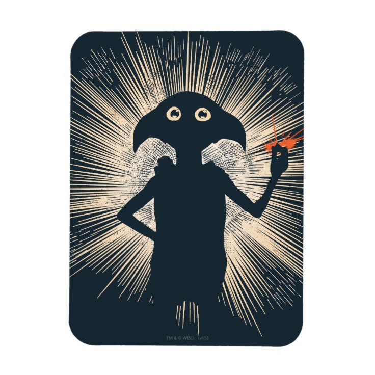Dobby Casting Magic Magnet | Zazzle