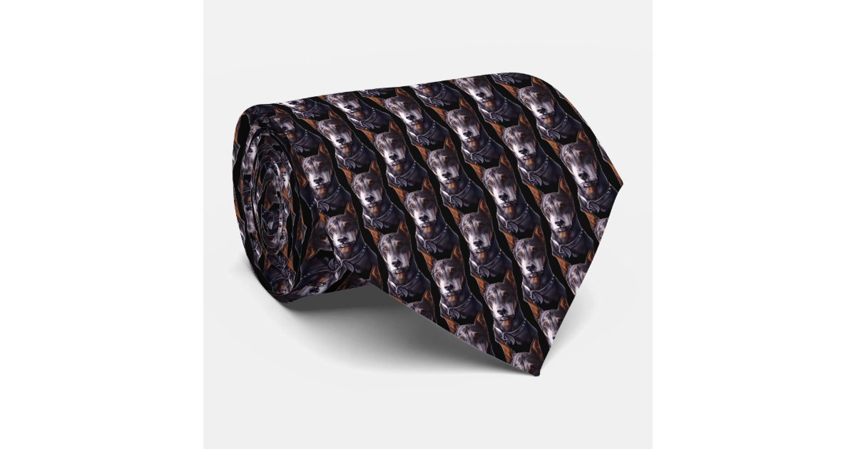 Doberman Ties Doberman Pinscher Dog Neck Tie | Zazzle