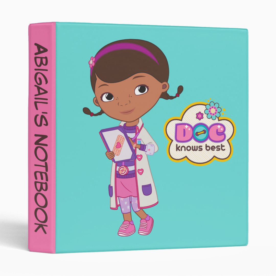 Doc McStuffins | All Part of my Job Binder | Zazzle