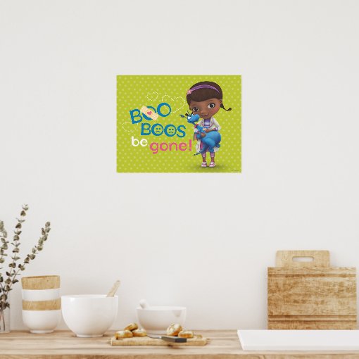 Doc McStuffins and Stuffy - Boo Boos Be Gone Poster | Zazzle