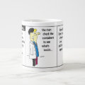 Docker Shipping Container Cartoon Humour Giant Coffee Mug | Zazzle