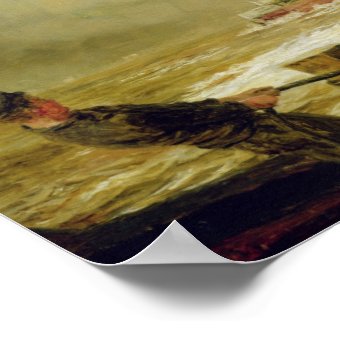 Docking a Cargo Ship Poster | Zazzle