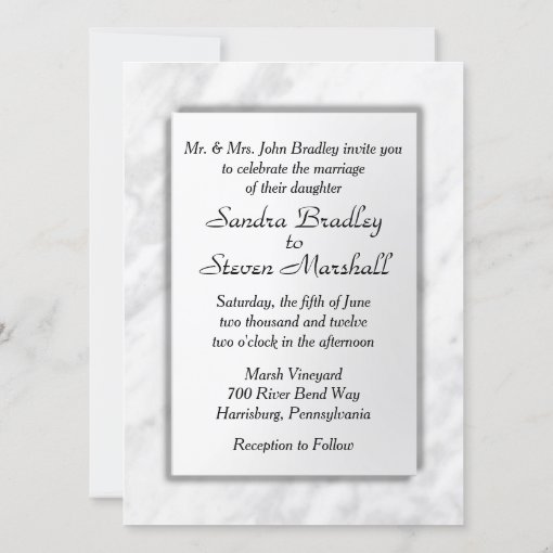 Doctor and Lawyer Wedding Invitation | Zazzle