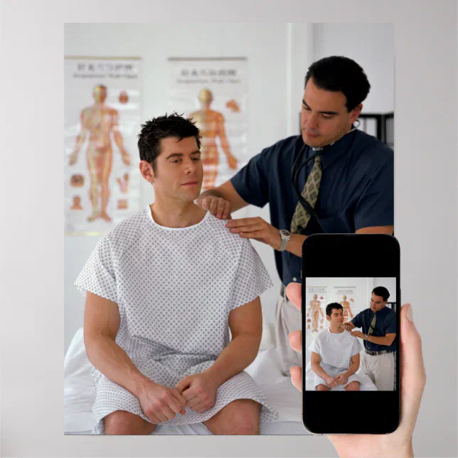 Doctor and patient poster | Zazzle