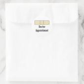 "Doctor Appointment" Calendar Stickers | Zazzle