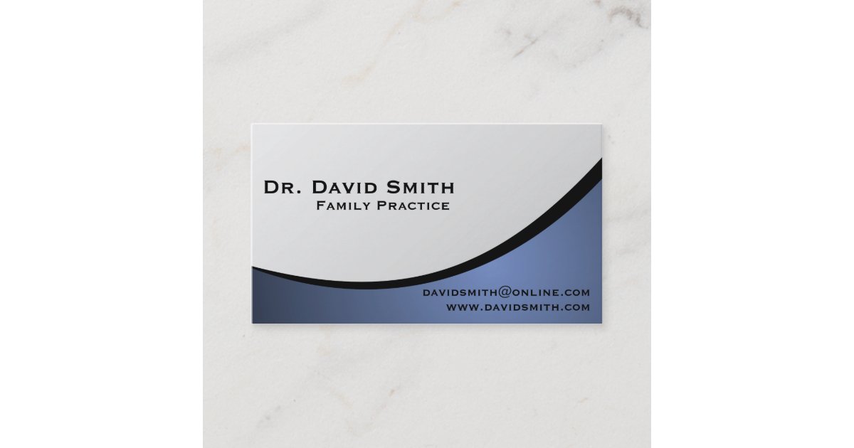 Doctor - Business Cards | Zazzle