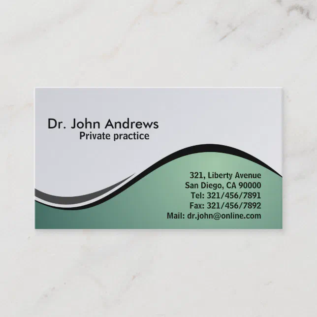 Doctor - Business Cards | Zazzle