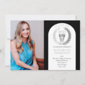 Doctor Dental Surgery Photo Graduation Invitation | Zazzle