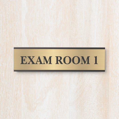 Doctor Doctor's Door Office Sign Signs Exam Room | Zazzle