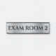 Doctor Doctor's Exam Room Office Door Sign Silver | Zazzle