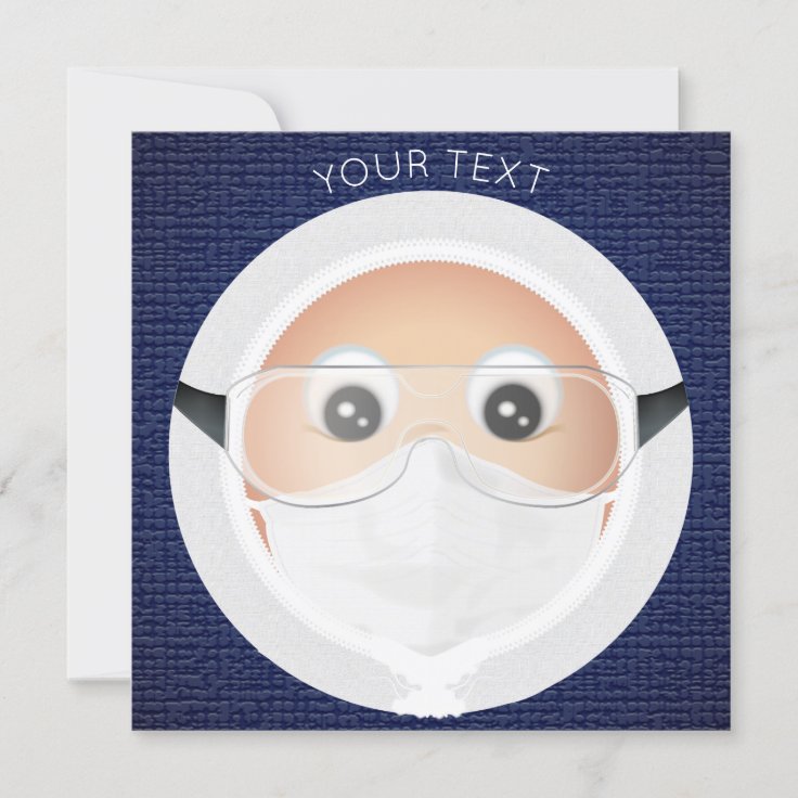 Doctor Emoji Card | Zazzle