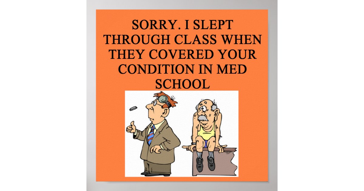 doctor joke poster | Zazzle