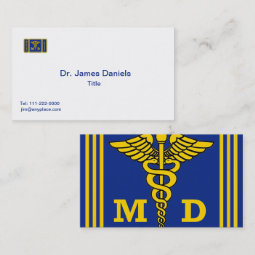 Doctor MD Business Card | Zazzle