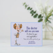 Doctor/Medical appointment reminder card | Zazzle