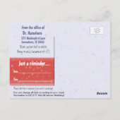 Doctor/Medical appointment reminder postcard | Zazzle