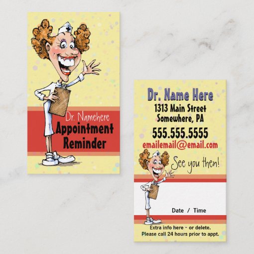Doctor/Medical Custom appointment reminder | Zazzle
