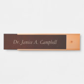 Doctor name door sign | Zazzle