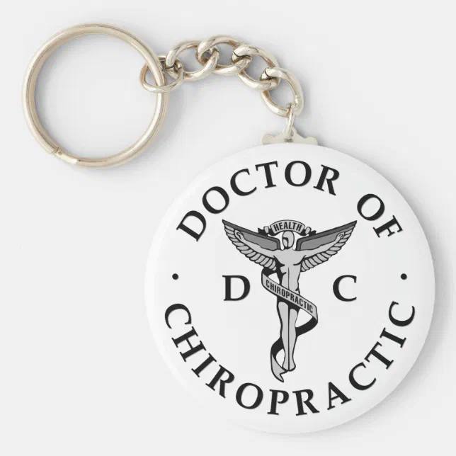 Doctor of Chiropractic Logo Keychain | Zazzle