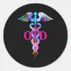 Doctor Of Occupational Therapy Otd Caduceus Gradua Classic Round ...