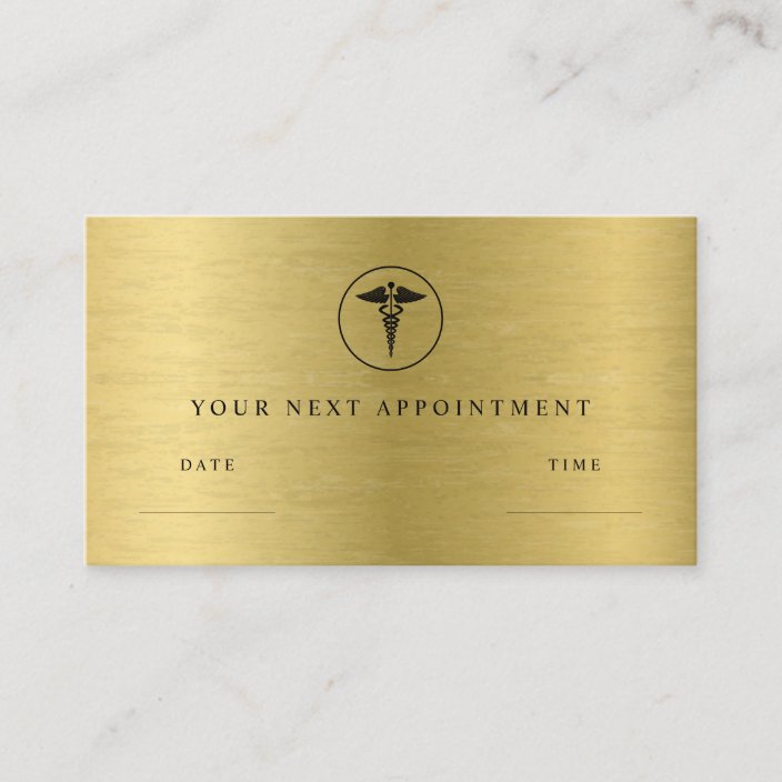 Doctor Office Appointment Card | Zazzle.com