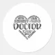 Doctor, Physician, MD, PCP heart Classic Round Sticker | Zazzle