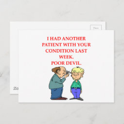DOCTOR POSTCARD | Zazzle