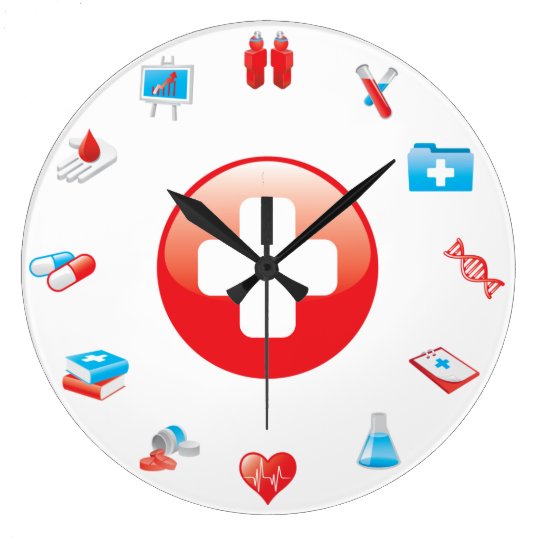 Doctor Profession Medical Office Wall Clock | Zazzle.com