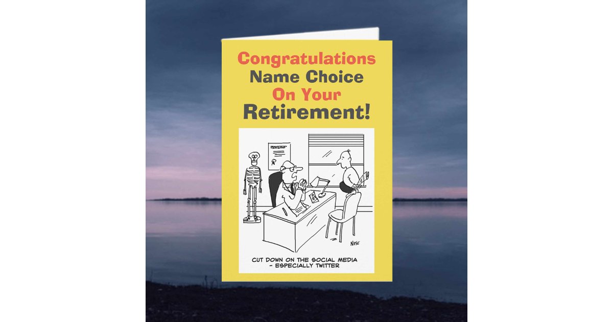 Doctor Retirement Card | Zazzle