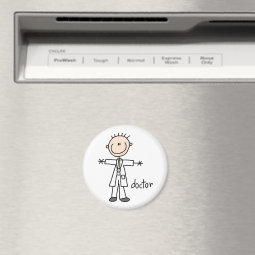 Doctor Stick Figure Magnet | Zazzle