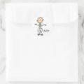 Doctor Stick Figure Sticker | Zazzle