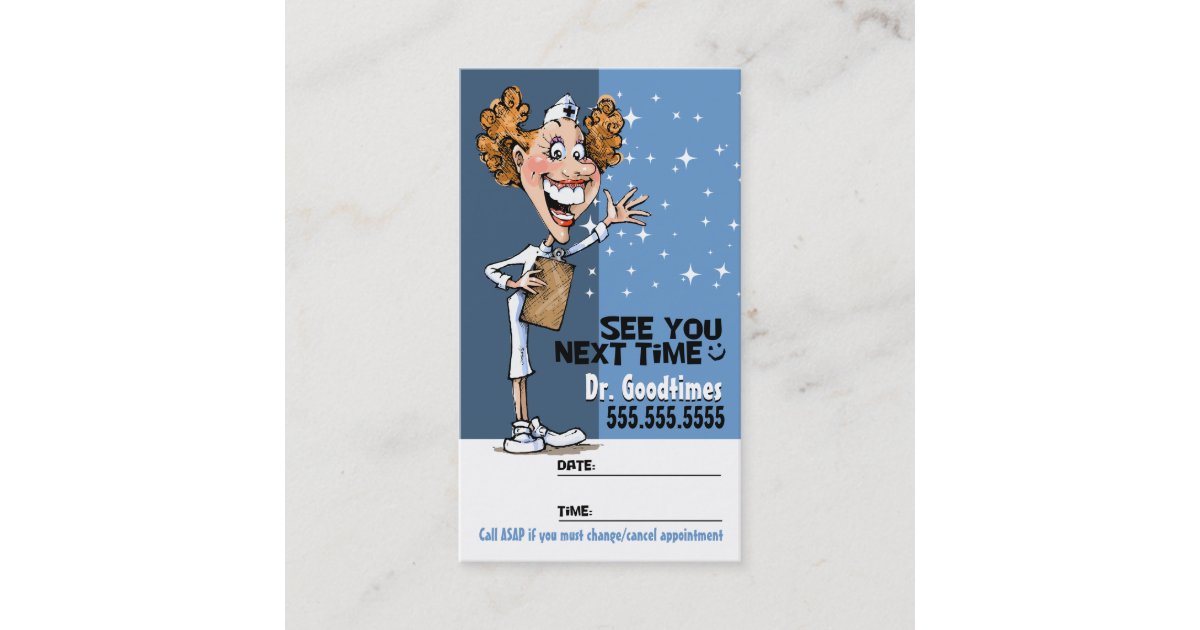 Doctor.Surgeon.MedicalAppointment Reminder Appointment Card | Zazzle