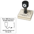 Doctors and medical practice rubber stamp | Zazzle