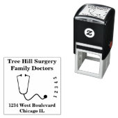 Doctors and medical practice self-inking stamp | Zazzle