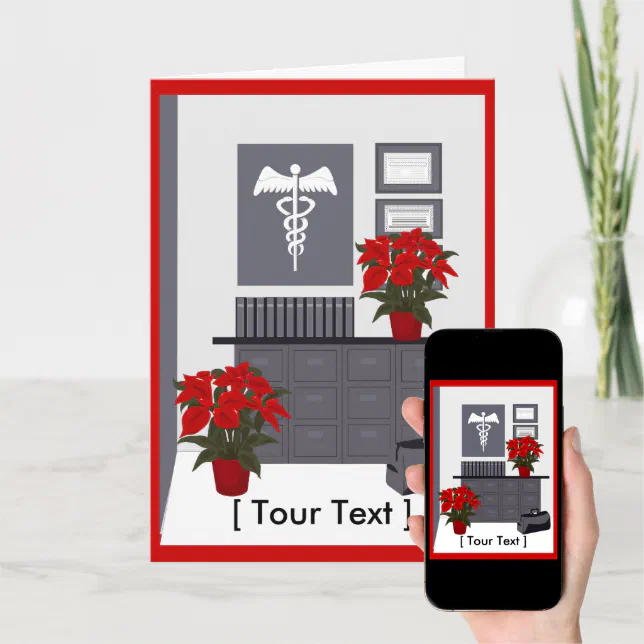 Doctors Christmas Greeting Card | Zazzle