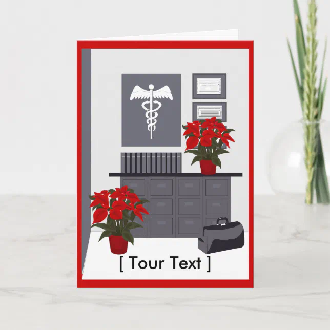 Doctors Christmas Greeting Card | Zazzle