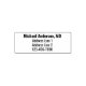 Doctor's Name Phone Number Return Address 4 lines Self-inking Stamp ...