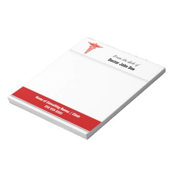 Doctors nurses prescription hospital | Personalize Notepad | Zazzle