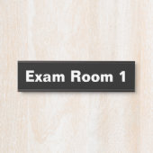 Doctor's Office Exam Room Office Door Sign | Zazzle