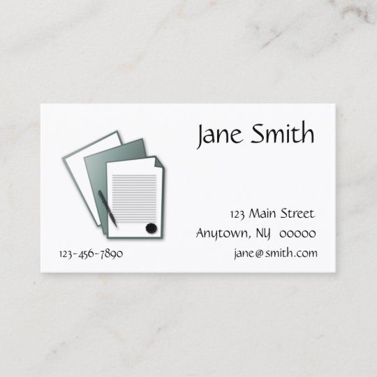 Documents Business Card | Zazzle.com