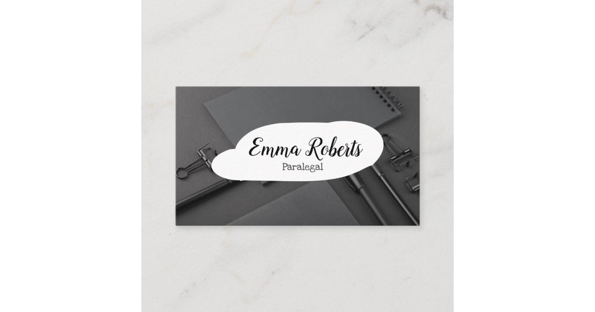 Documents Pink Law Lawyer Paralegal Business Card | Zazzle