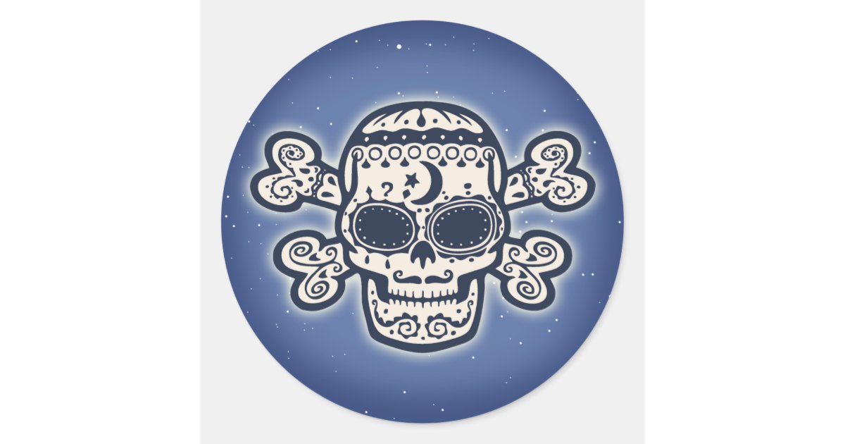 DOD -sk3 Classic Round Sticker | Zazzle