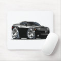 Dodge Challenger Black Car Mouse Pad | Zazzle