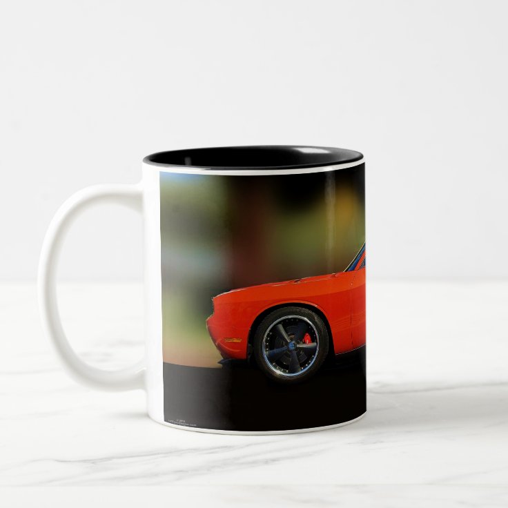 DODGE CHALLENGER COFFEE CUP | Zazzle