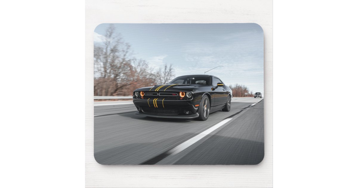 Dodge Challenger Mouse Pad | Zazzle