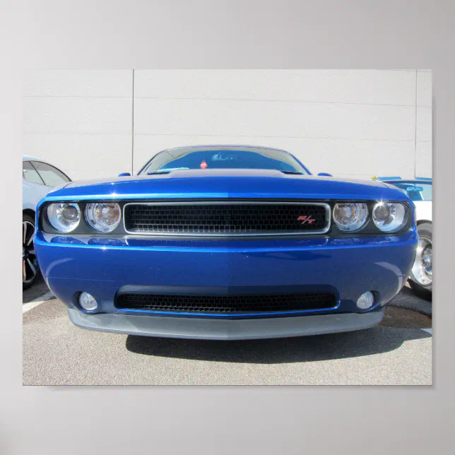 Dodge Challenger Poster | Zazzle