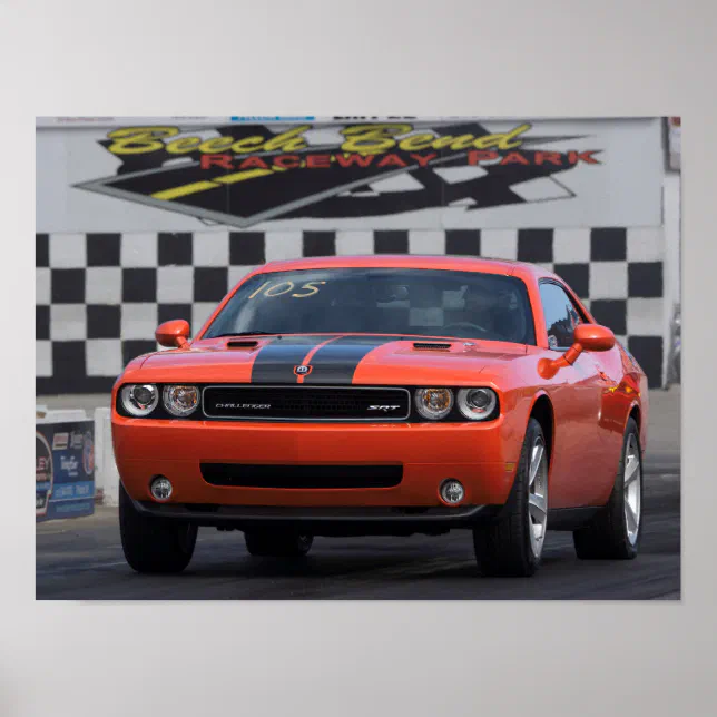 Dodge Challenger Poster | Zazzle