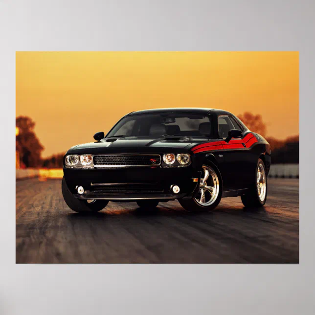 Dodge Challenger Print | Zazzle