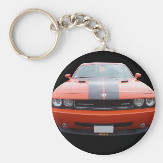 Dodge Challenger SRT Key Chain | Zazzle.com